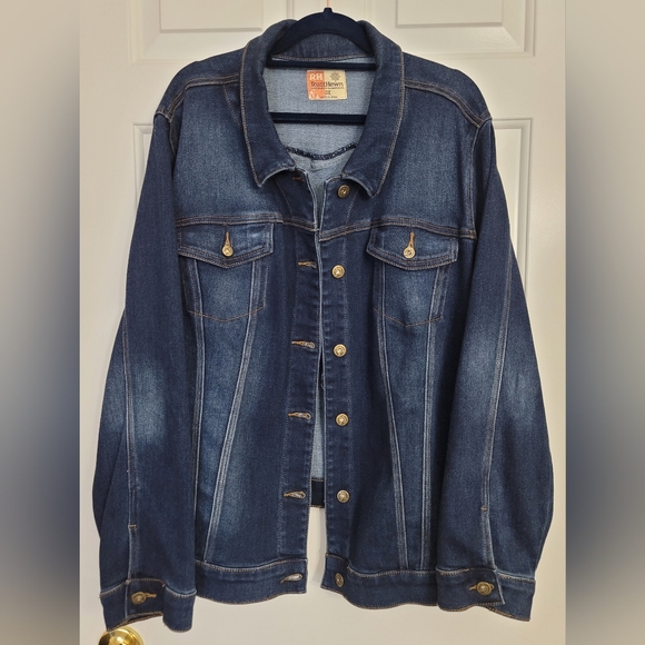 Ruff Hewn | Jackets & Coats | Ruff Hewn Denim Jacket Size 3x | Poshmark